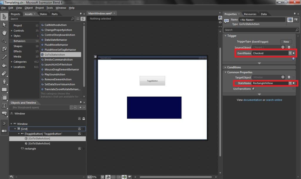 Using Visual State Manager and Toggle Button | Oshyn